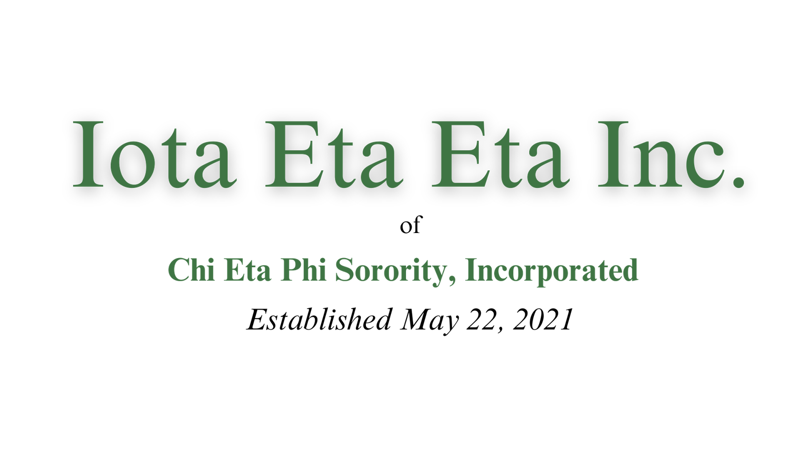 Iota Eta Eta Chapter of Chi Eta Phi Sorority, Incorporated – Service ...
